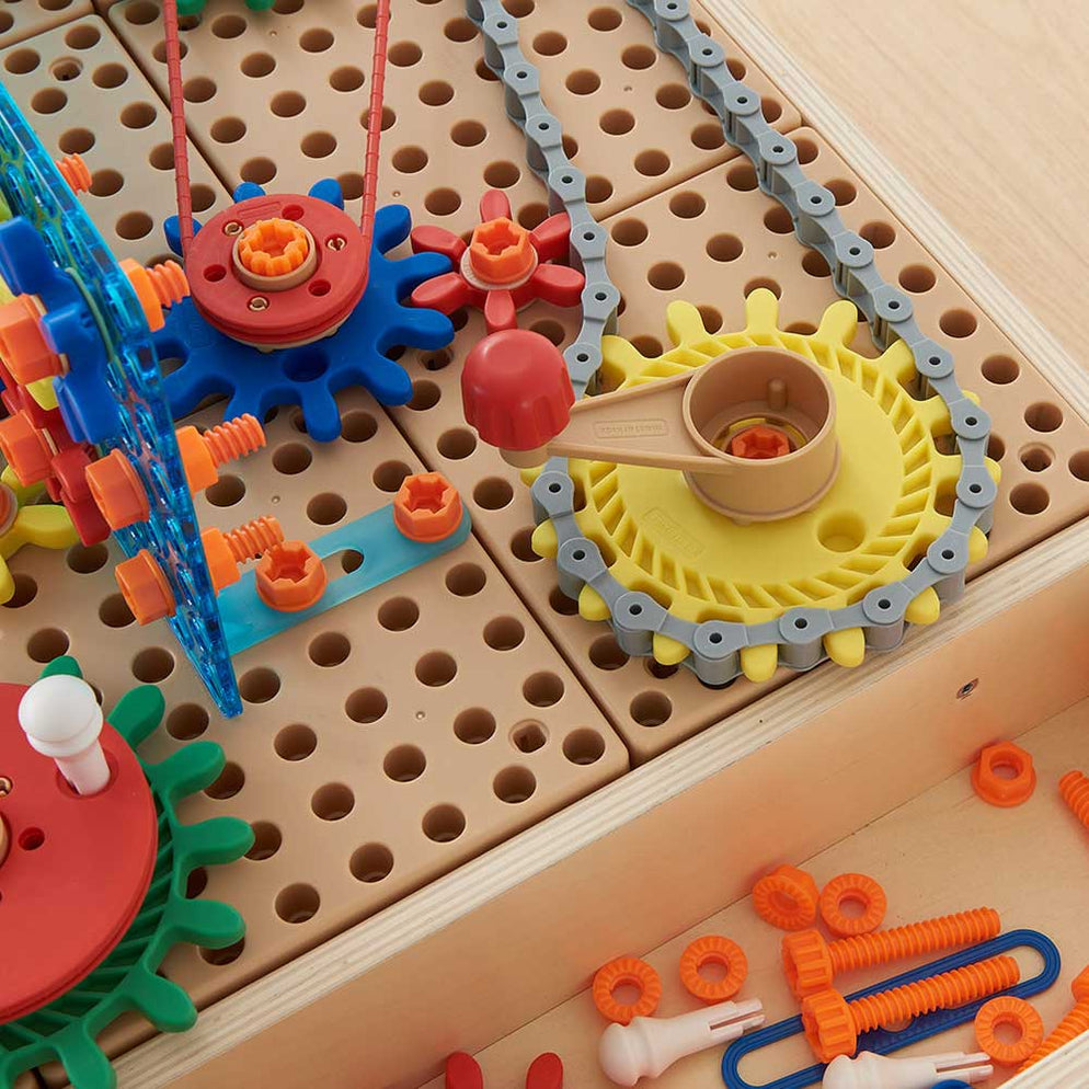 STEM Wall Gears & Pulleys Kit — Bright Spark Enterprises Pty Ltd