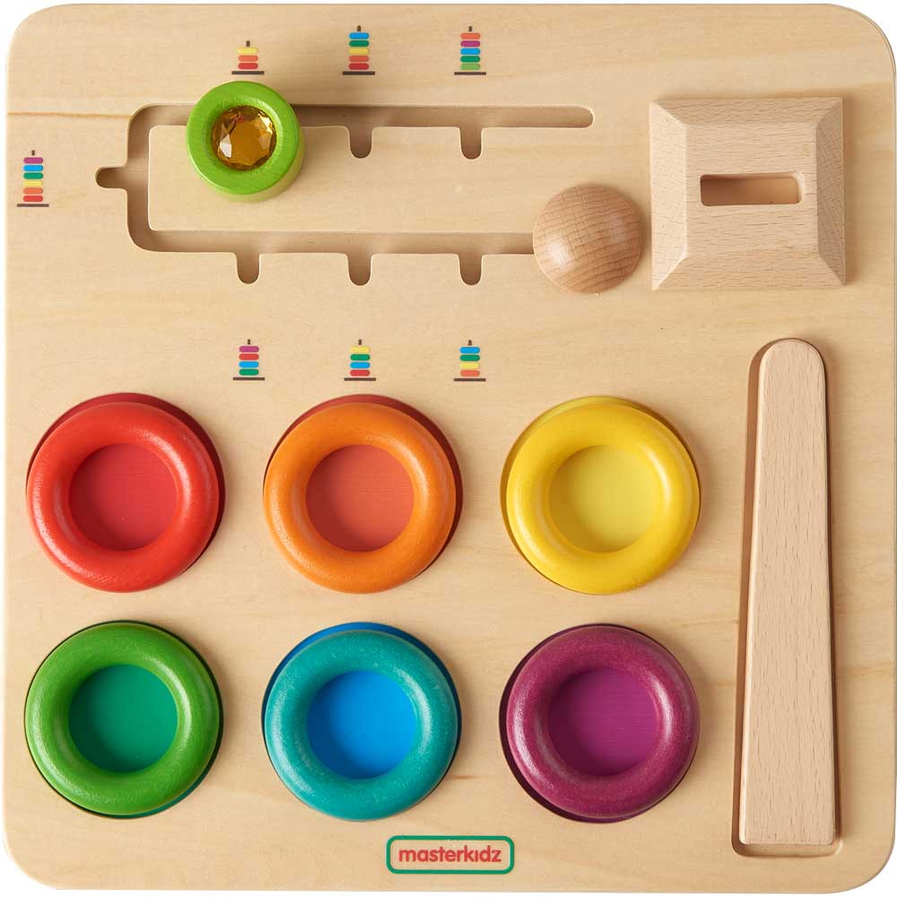 Ring Stacking Challenge Board — Bright Spark Enterprises Pty Ltd