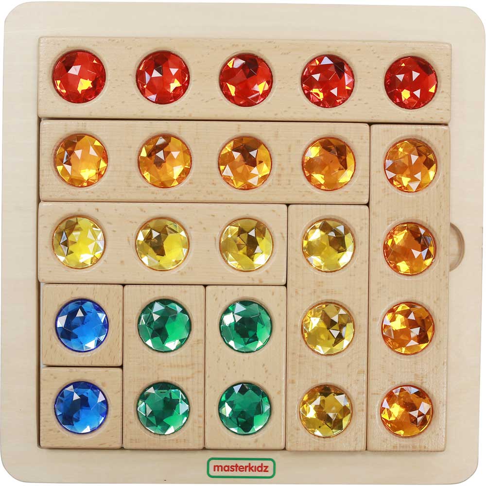 1-5 Gemstone Counting Bars — Bright Spark Enterprises Pty Ltd