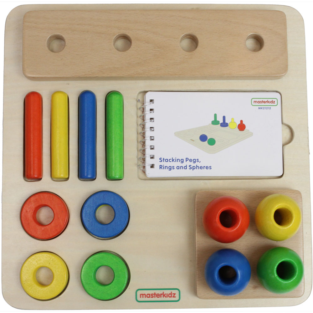 Stacking Pegs, Rings & Spheres — Bright Spark Enterprises Pty Ltd